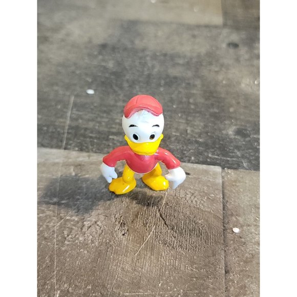 Disney | Toys | Disney Huey Duck Donald Duck Toy Figure Red | Poshmark